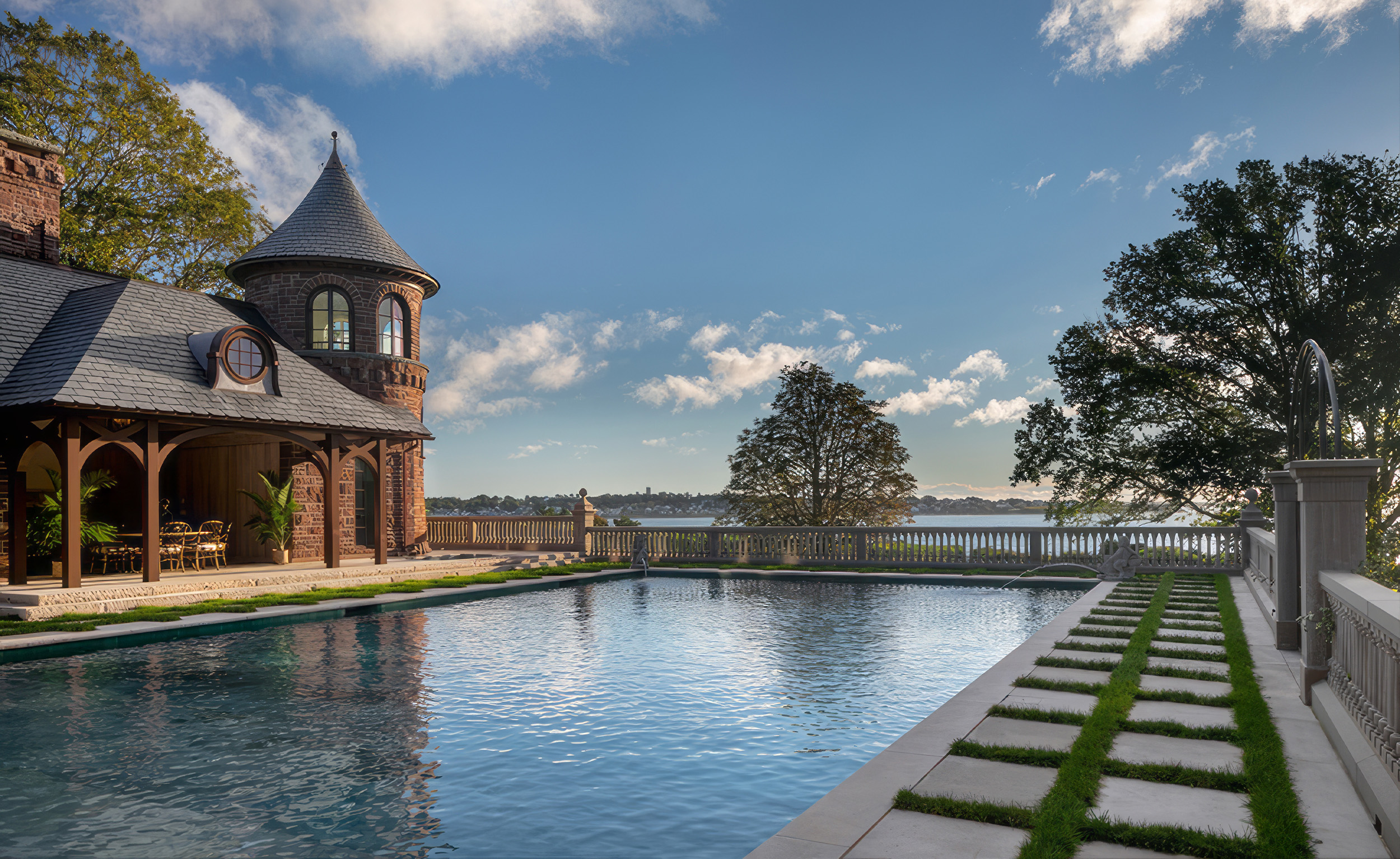 Cliff Walk Pool House - Cordtsen Design Architecture